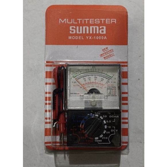 Jual MULTITESTER SAMWA YX-1000 (MANUAL/ANALOG) | Shopee Indonesia