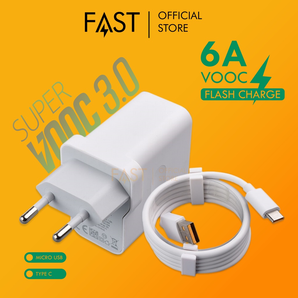 Jual Charger OPPO VOOC 6A Original F1 Plus F3 plus F9 F11 Pro N1 N3 R11 ...