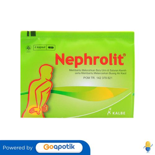 Jual Nephrolit Strip 4 Kapsul | Shopee Indonesia