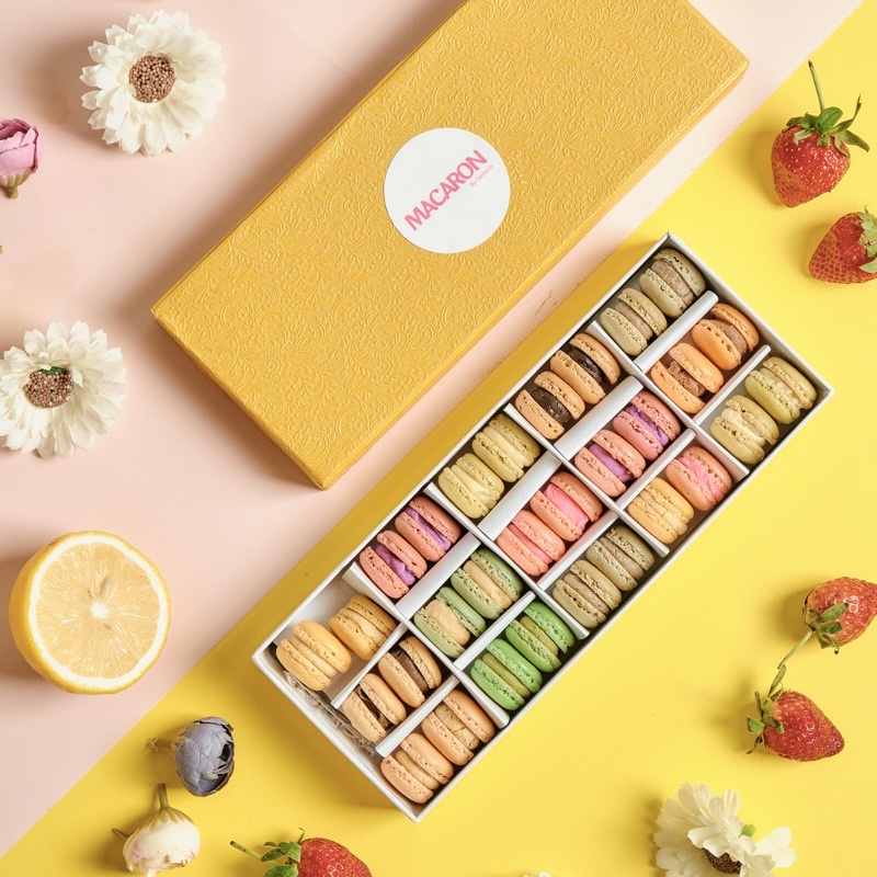 Jual Baby macaron mix isi 30 | Shopee Indonesia