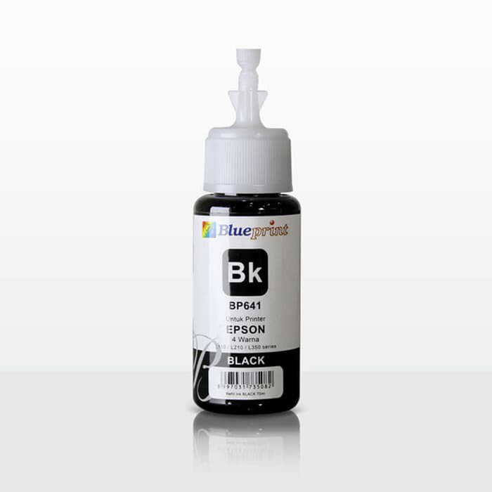 Jual Tinta printer blueprint 70ml black Epson L110 L120 L310 L350 L565 ...