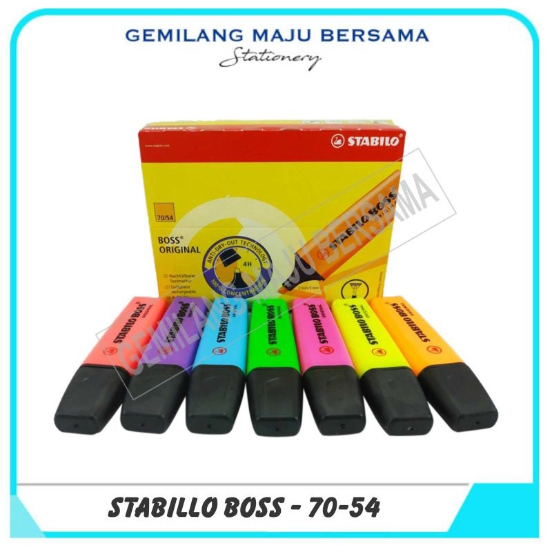Jual Stabillo / Highlighter Boss (Original) | Shopee Indonesia