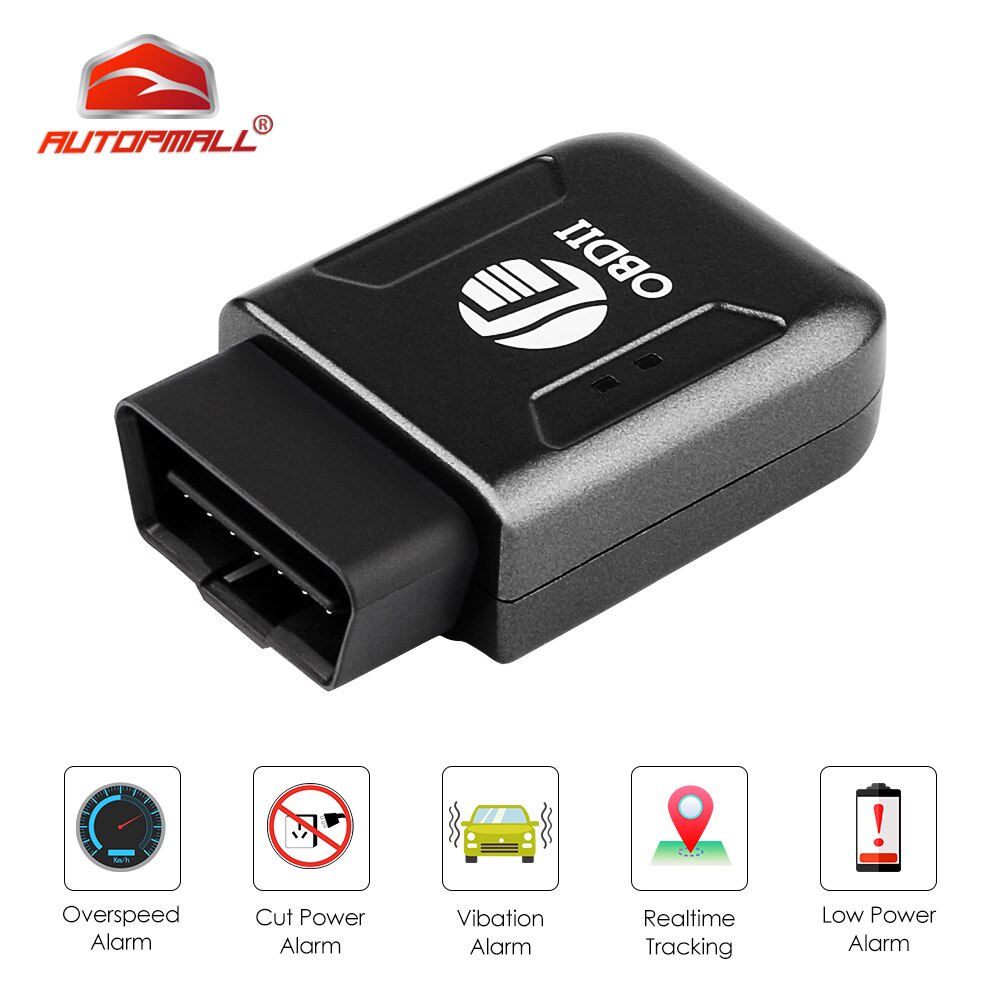 Jual PREORDER New OBD2 GPS Tracker Car Tracker Real-time GSM Tracking ...