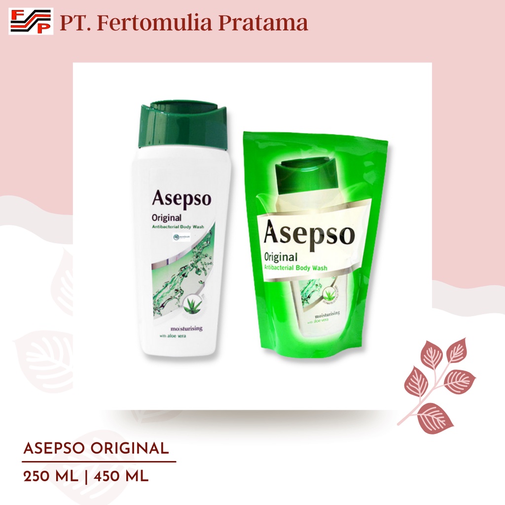 Jual ASEPSO BODYWASH ORIGINAL ( SABUN CAIR ANTIBACTERIAL ) | Shopee Indonesia