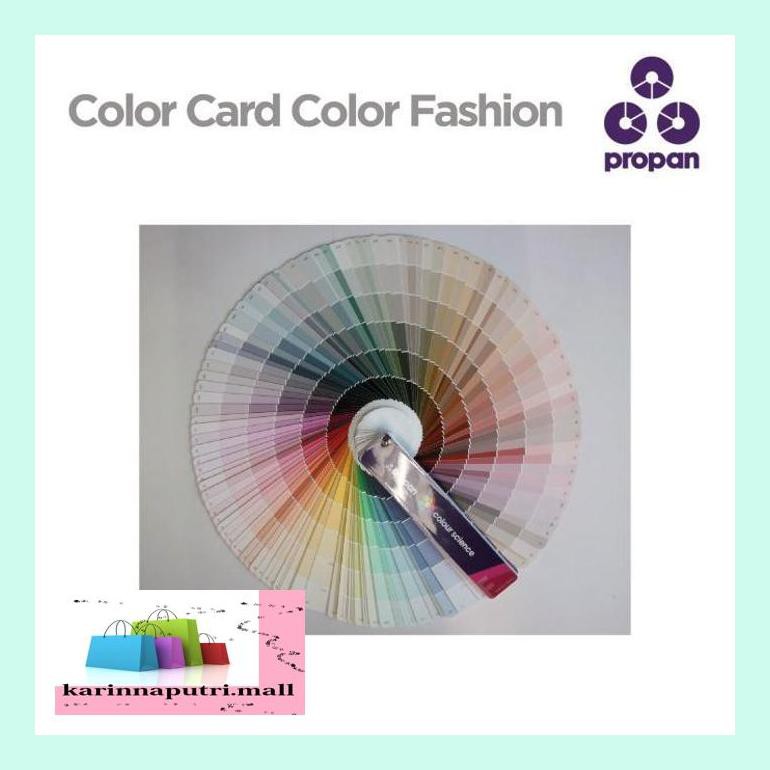 Jual Ip3Yl3 Kartu Warna / Color Card / Fandeck Propan Colour Fashion ...