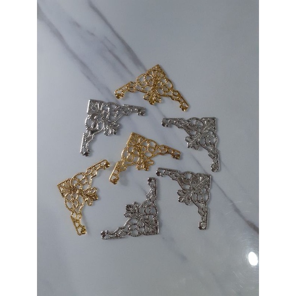 Jual Sudutan siku mahar bahan scrap craft frame besi manik lempeng ...