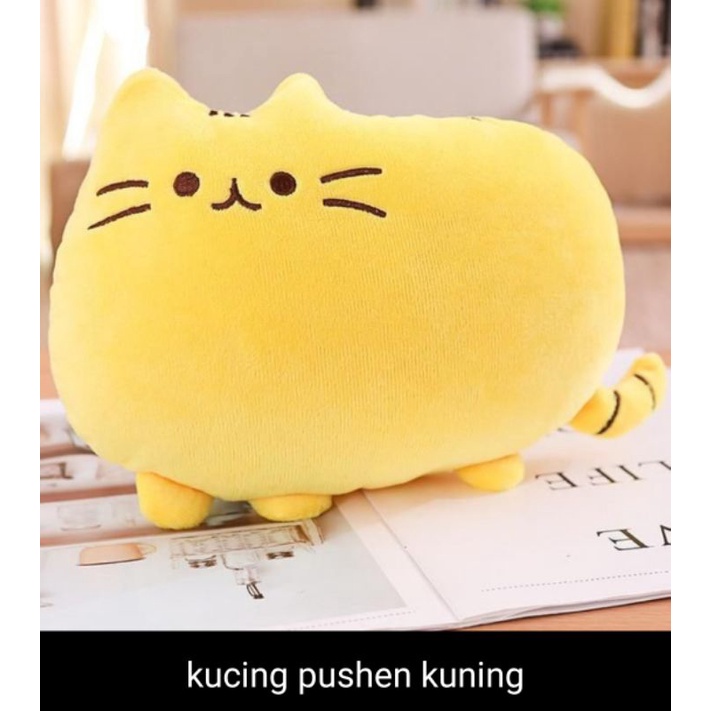 Jual Boneka Kucing Pusheen Premium Lembut dan Halus / Boneka Kucing ...