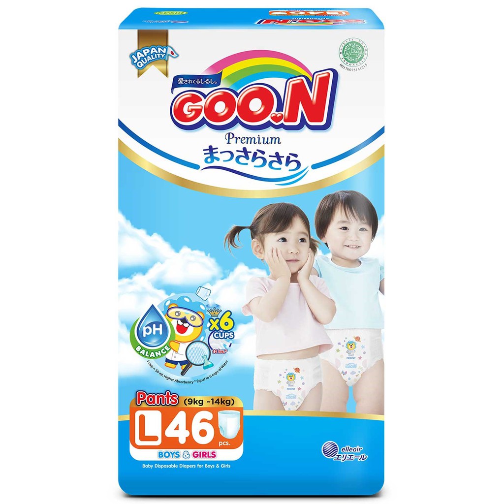 Jual GOON Premium Pants Massara Sara Super Jumbo L 46 | Shopee Indonesia