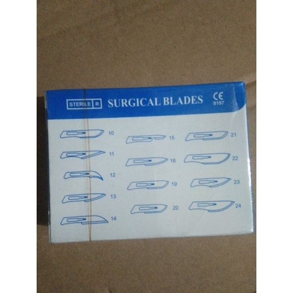 Jual Surgical Blades / Mess Mata Pisau Bisturi - no 10 12 11 15 20 ...