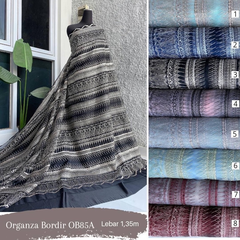 Jual Kain Tille / Tulle / Tile Organza ( toko kain abc textile ...