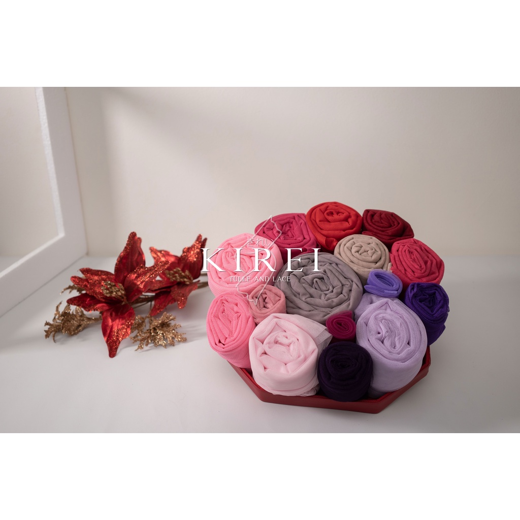 Jual Kain Tile - WARNA UNGU-PINK-MERAH - kain tulle, tille halus, tille ...