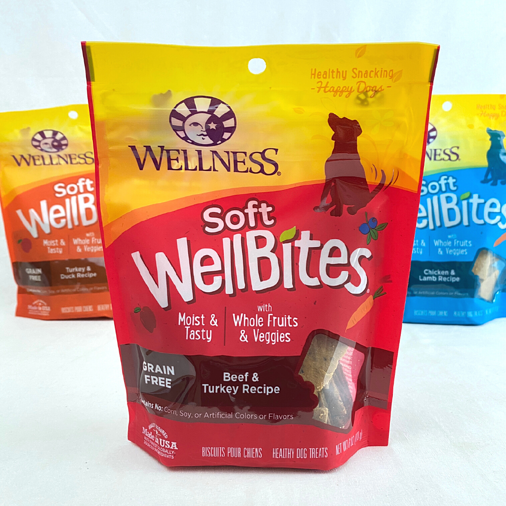 Jual WELLNESS Snack Anjing Soft WELLBITES Beef And Turkey 170g | Shopee ...