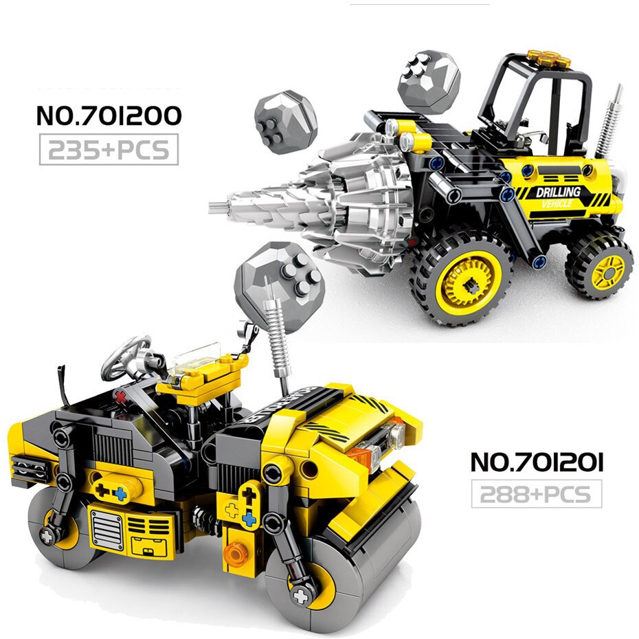Jual Sembo Blocks Technique 701200 701201 Bricks Bukan Lego Truk ...