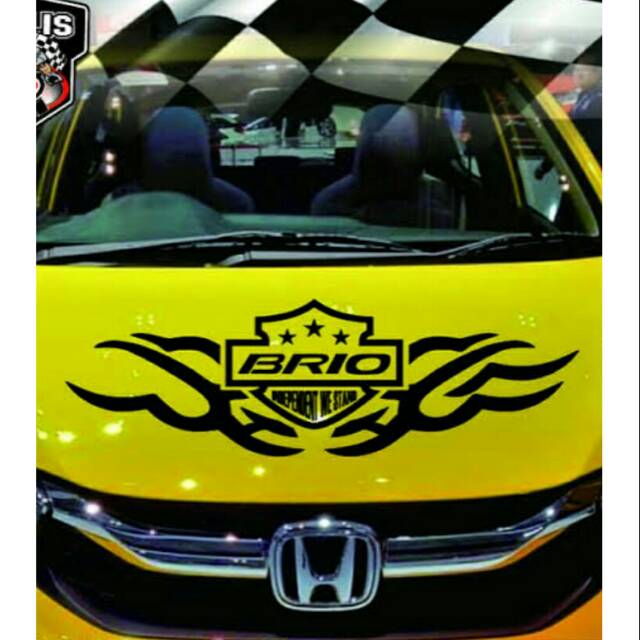 Jual Stiker cap mobil honda brio satya jazz stiker cap mobil keren ...