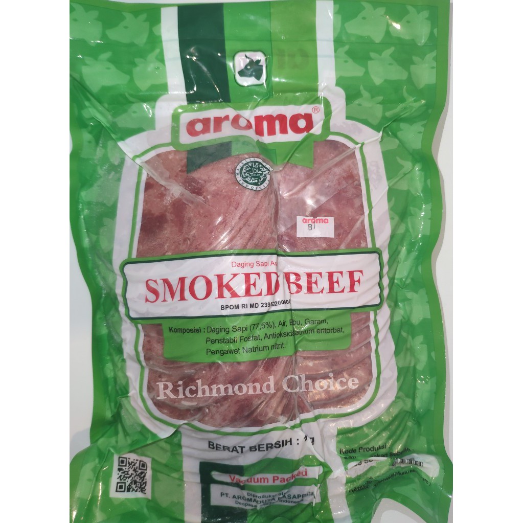 Jual SMOKED BEEF AROMA 1 KG / DAGING SAPI ASAP | Shopee Indonesia
