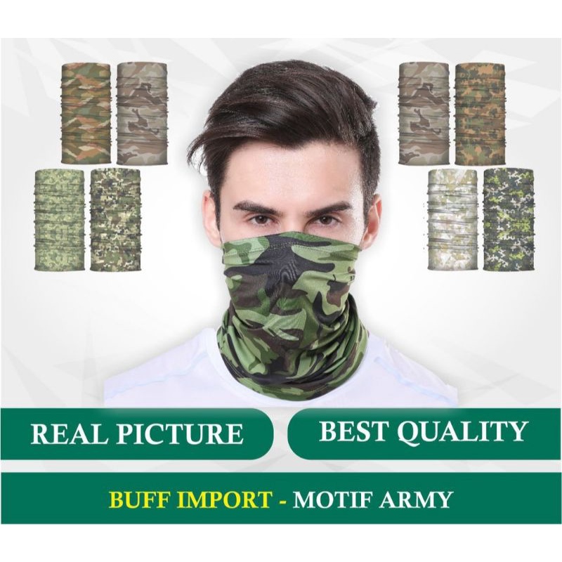 Jual Masker Motor Motif Army - Masker Motor Motif Camo - Baff Motor ...