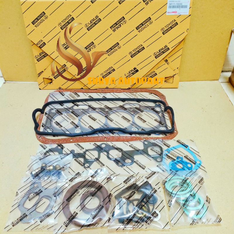 Jual PACKING FULL SET TOYOTA STARLET 1300CC 2E/EP80 ORI | Shopee Indonesia