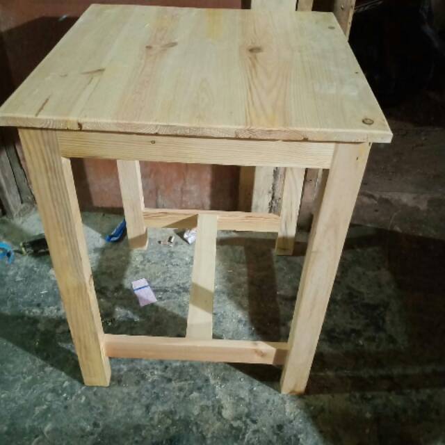 Jual MEJA MAKAN UKURAN 2 ORANG ATU 60X60X75CM | Shopee Indonesia