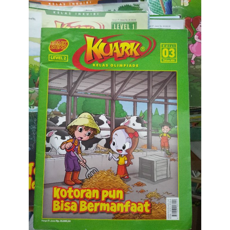 Jual Buku Majalah Kuark Kelas Olimpiade Nasional Level 1 dan 2 | Shopee ...