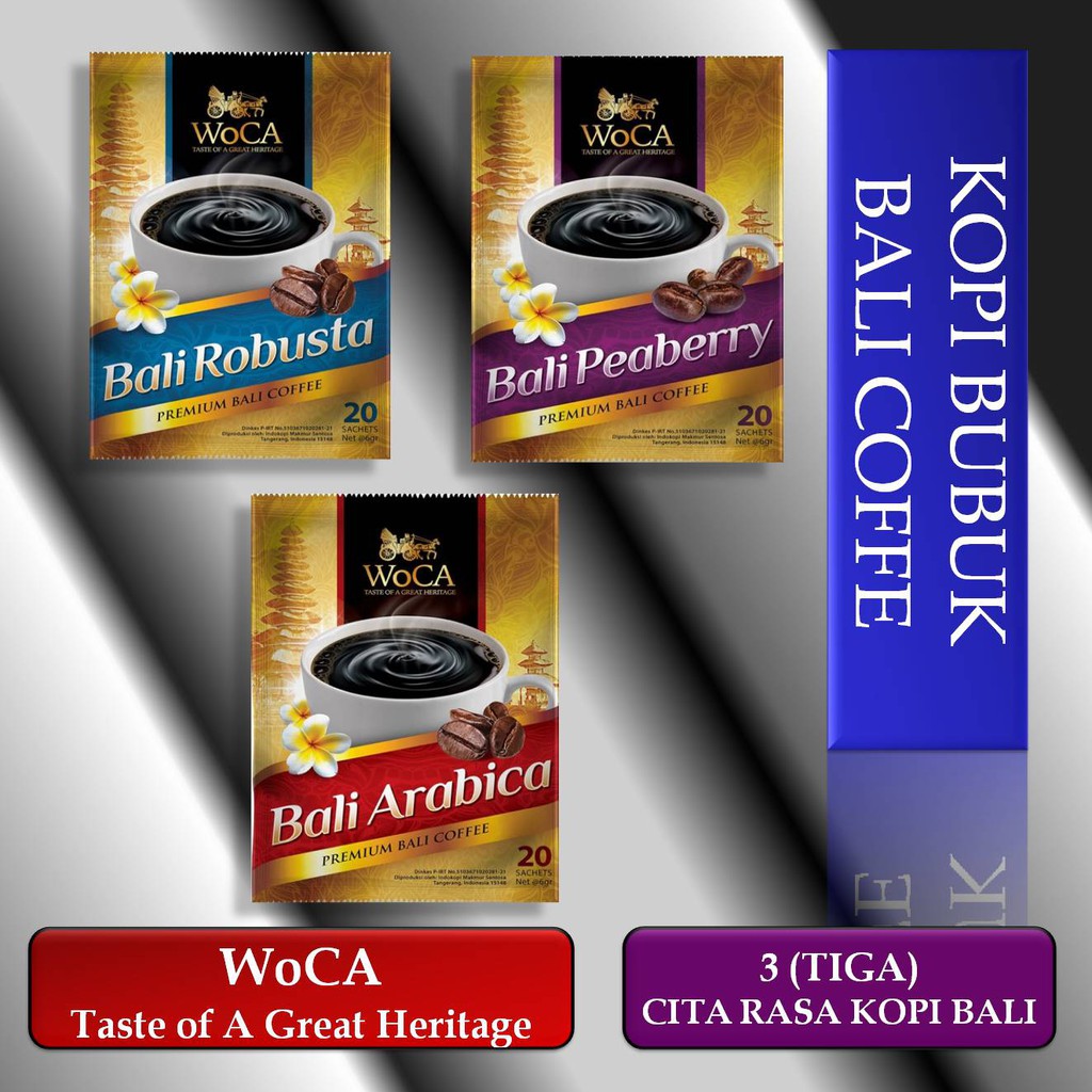 Jual WoCA Kopi Bubuk Bali Coffe | Shopee Indonesia