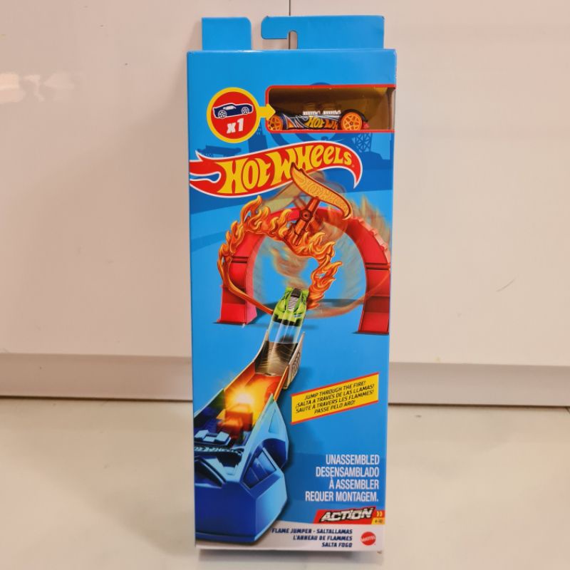 Jual HotWheels Flame Jumper Action Track Mattel - Mobil Anak Hot Wheels ...