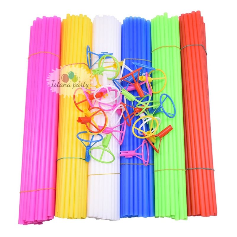 Jual stick balon besar / stick and cup / stik balon besar | Shopee ...