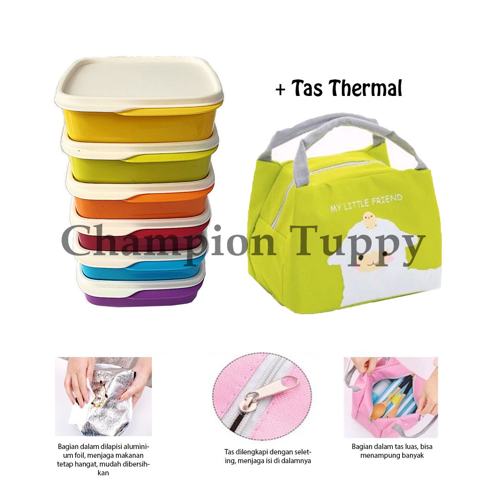 Jual Tupperware Lolly Tup Free Tas Thermal Tupperware Original | Shopee ...