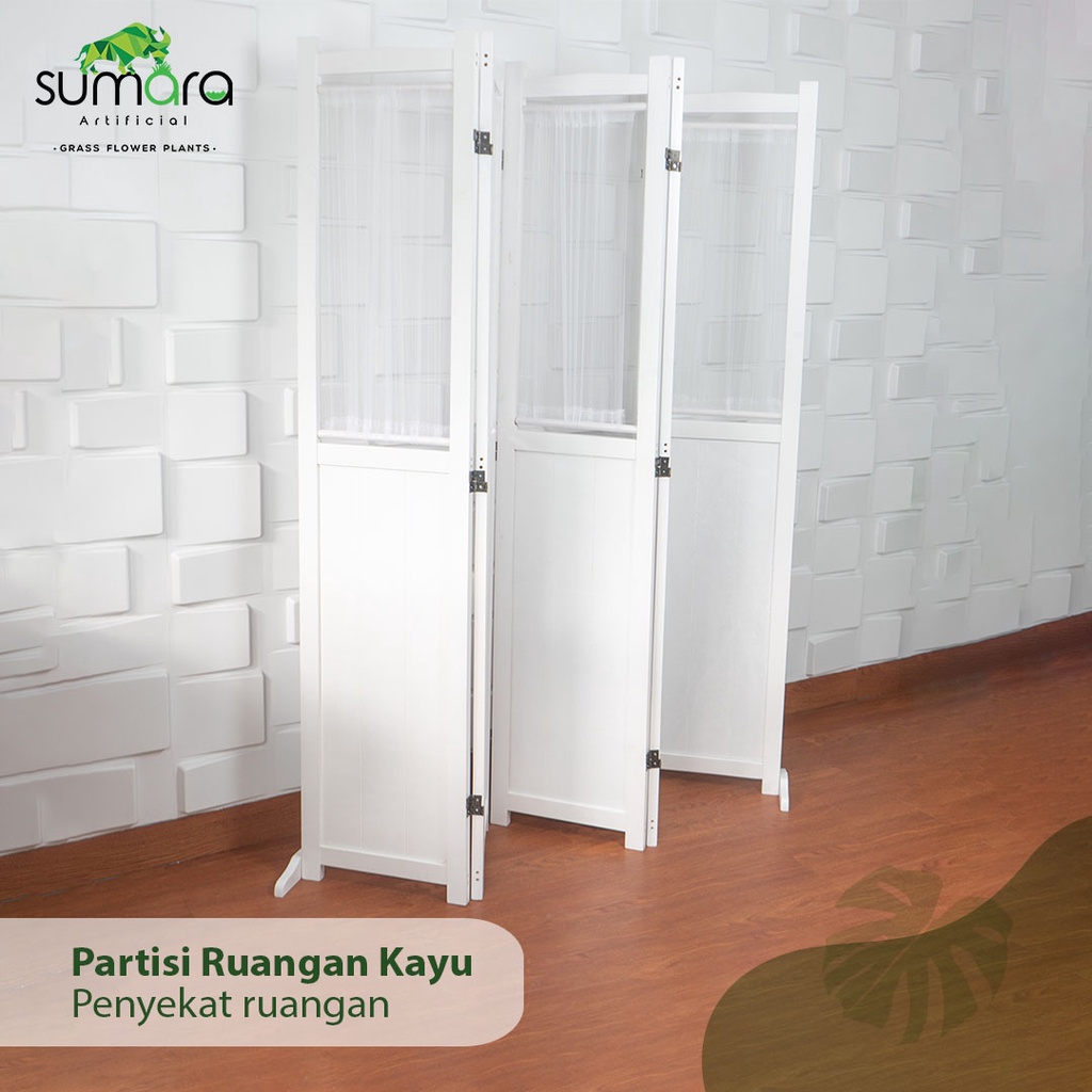Jual Partisi Ruangan Kayu Warna Putih | Shopee Indonesia
