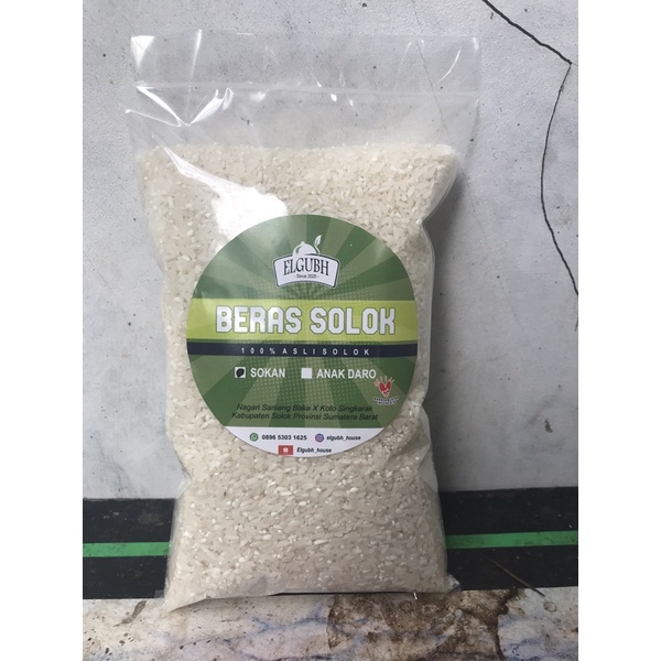 Jual Beras Solok Asli | Bareh Solok Bareh Tanamo| Sokan Anak Daro ...