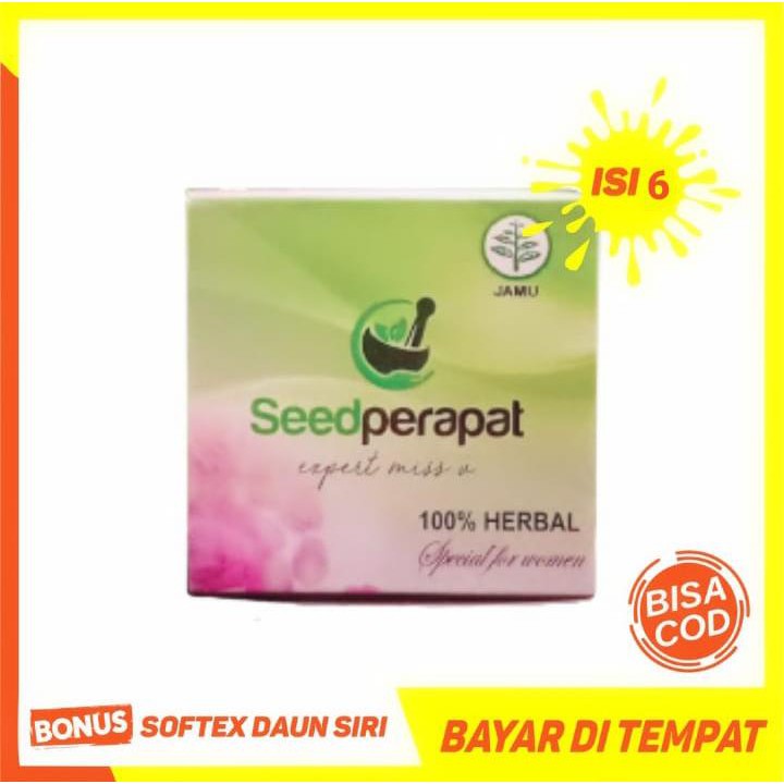 Jual SEED PERAPAT OBAT PENGHILANG PEMBERSIH KEPUTIHAN MENGHILANGKAN ...