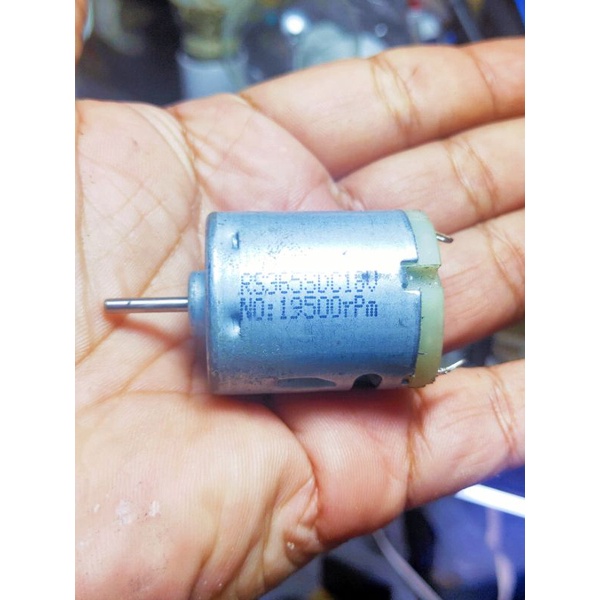 Jual Dinamo motor DC 18 volt 19000 rpm rs365 | Shopee Indonesia