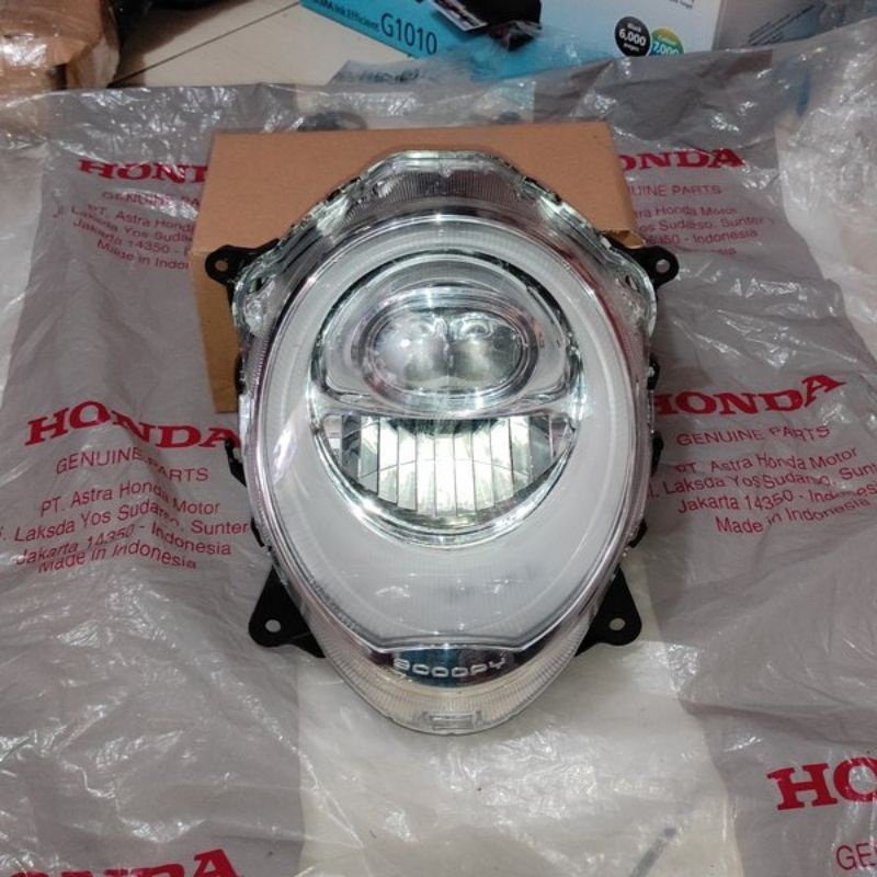 Jual lampu reflektor depan scoopy all new esp led K2F 2020 2021 ...