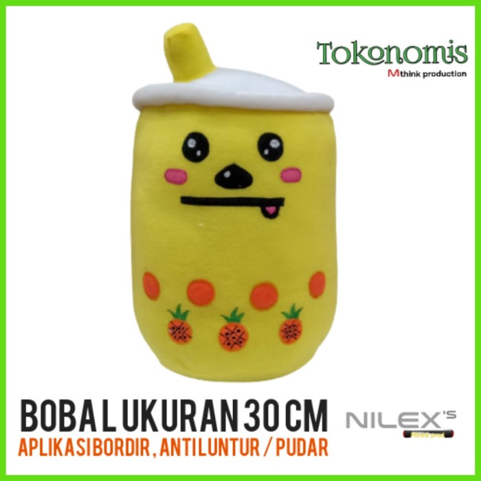 Jual VIRAL- Boneka boba milk tea bantal boba BTS ukuran xl 30 cm SNI ...