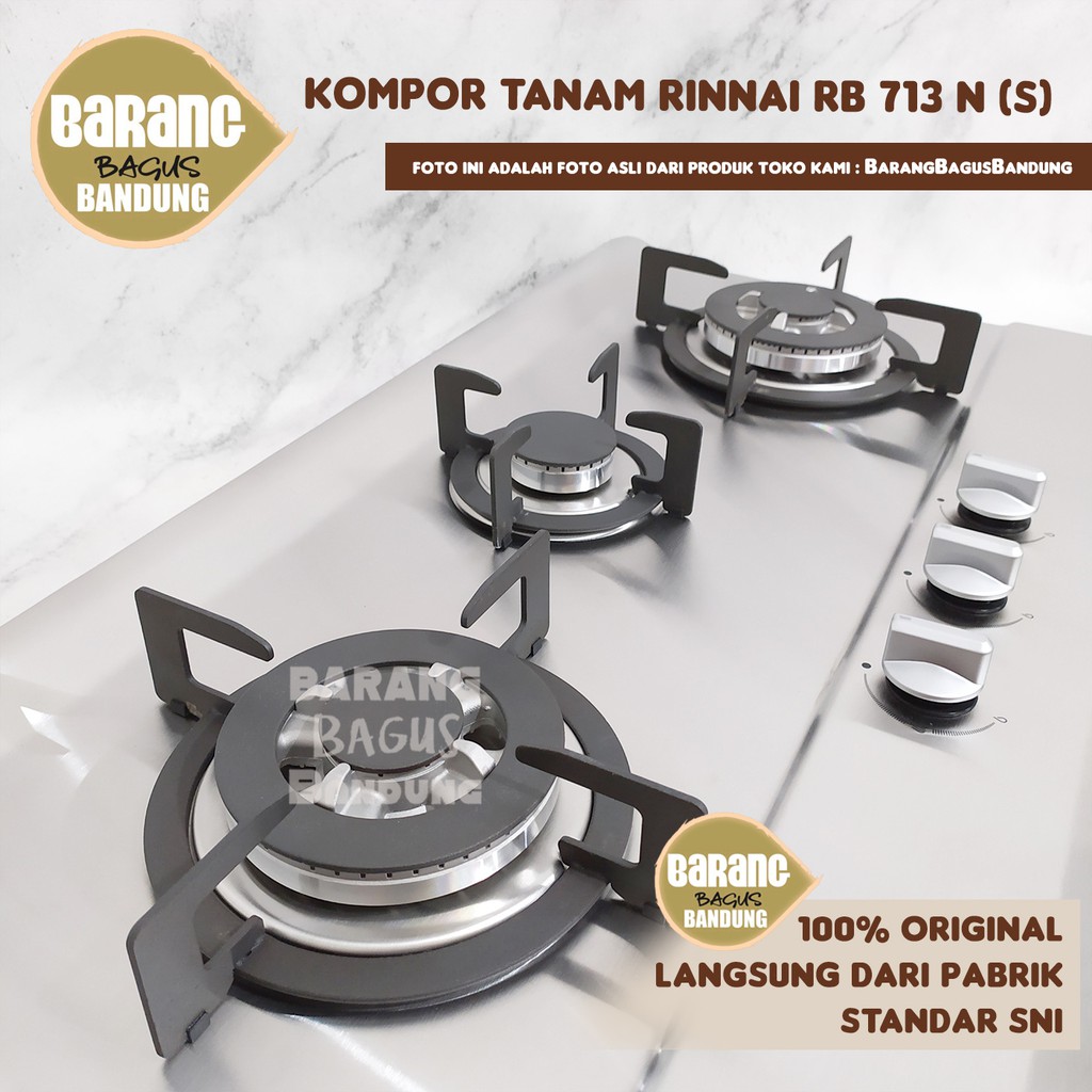 Jual Kompor tanam Rinnai RB 713 N (s) | Shopee Indonesia