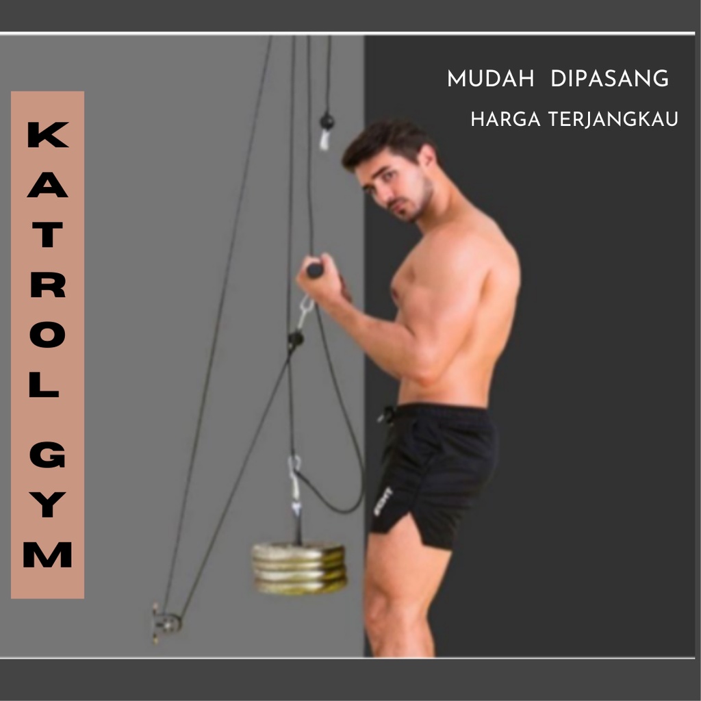 Jual ALAT FITNESS KATROL RODA TUNGGAL PUTAR TANPA SUARA UNTUK GYM ...