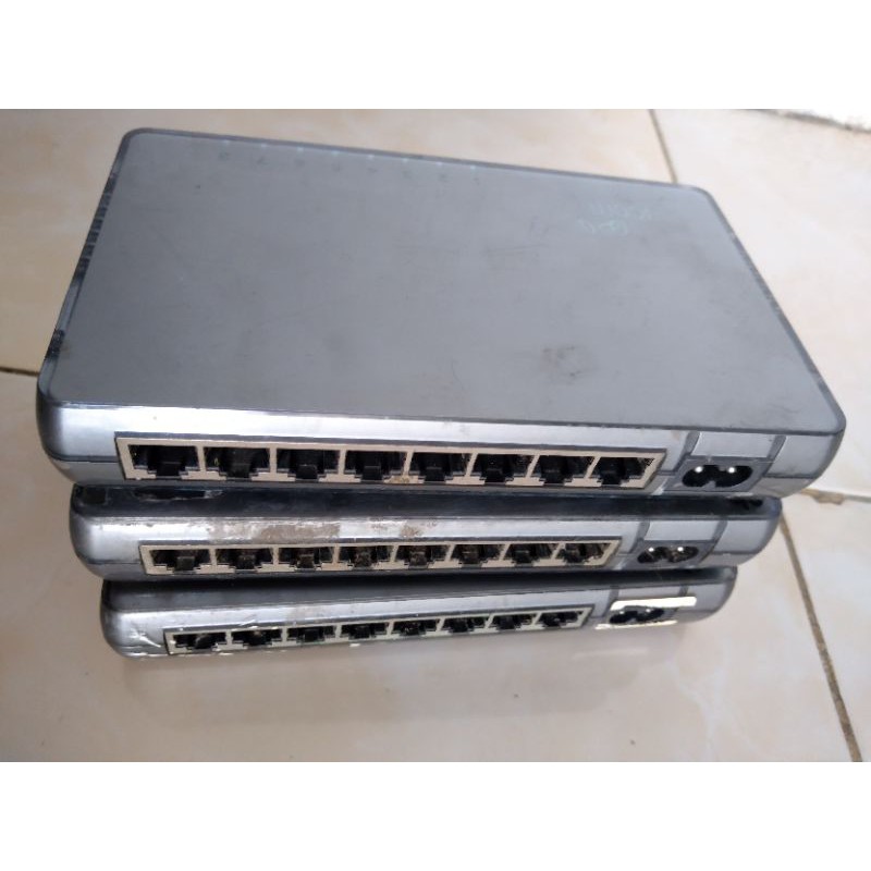 Jual SWITCH HUB 3COM 8PORT BEKAS | Shopee Indonesia