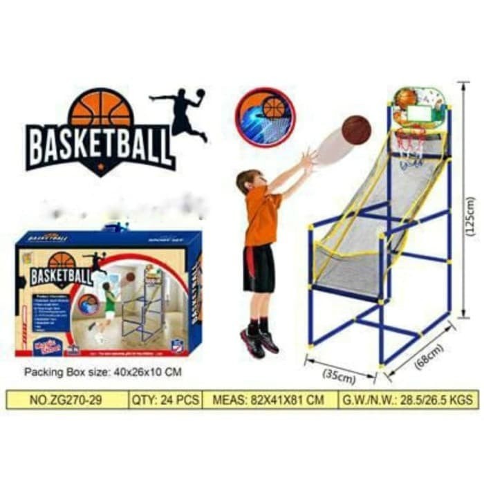 Jual Mainan Anak Basket Ring Basketball Bola Olahraga Laki Laki Cowok ...