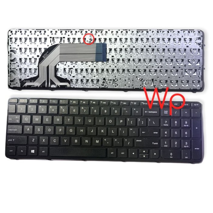Jual Keyboard Laptop HP 15a 15-a 15d 15-d 15e 15-e 15f 15-f 15g 15-g ...