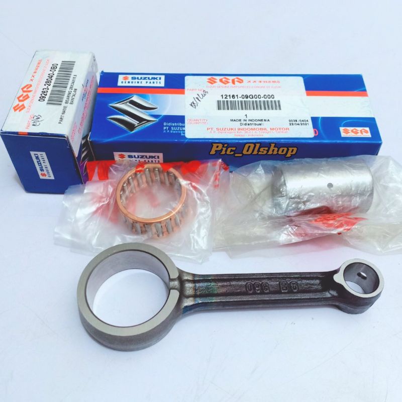 Jual Stang Seher Set SMASH Old New SHOGUN 110 Kebo Conecting Rod Conrod ...