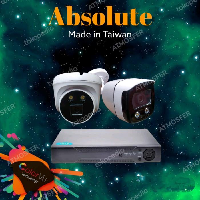 Jual Paket Cctv 2Ch Colorvu Absolute 5Mp Uhd 2560P Original | Shopee Indonesia