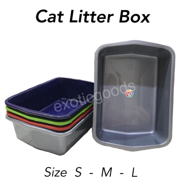 Jual CAT LITTER BOX BAK PASIR KUCING KOTAK PASIR KUCING LITTER BOX ...