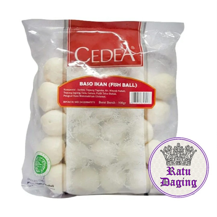 Jual Baso Ikan Cedea / Fish Meat Ball Cedea 500gr | Shopee Indonesia