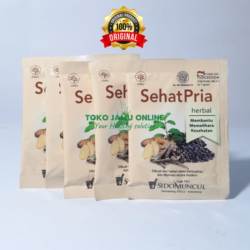 Jual Jamu Sehat Pria Sidomuncul - Membantu Memelihara Kesehatan Pria ...