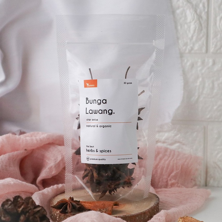 Jual Bunga Lawang / pekak / star anise Rempah JSR Herbal harga hemat ...