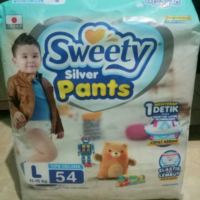 Jual sweety silver pants L54 | Shopee Indonesia