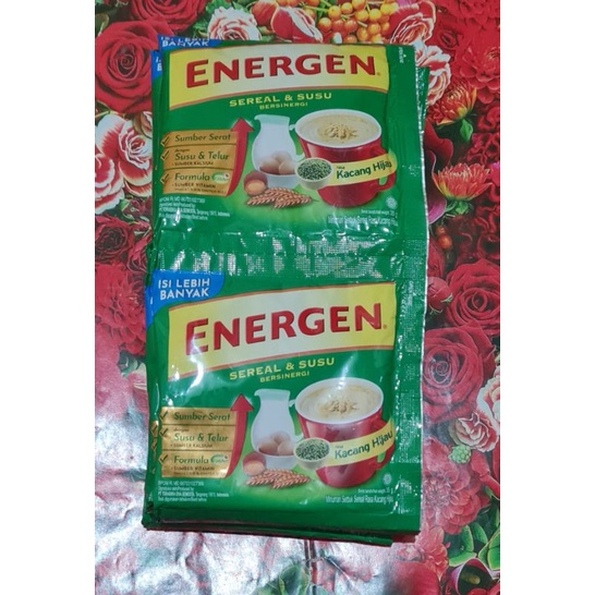 Jual MAYORA | ENERGEN cereal sachet 35g [renteng 10s][ kurma 10+1 ...