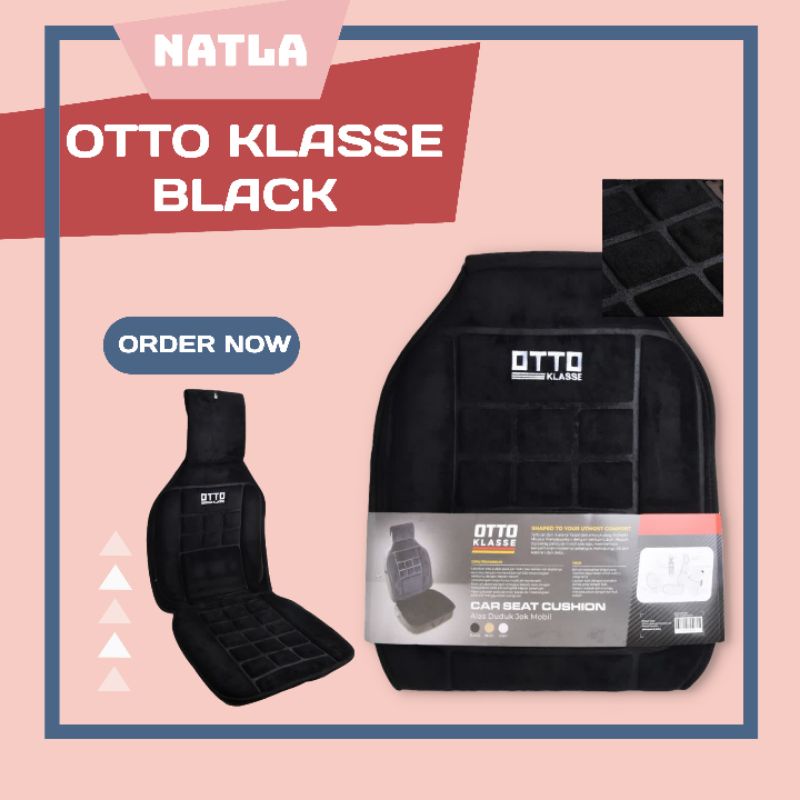 Jual OTTO KLASSE Alas Jok Mobil - Hitam | Shopee Indonesia
