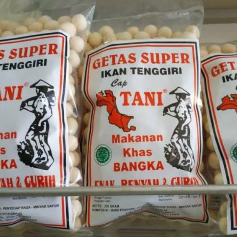 Jual GETAS SUPER IKAN TENGGIRI CAP TANI 250 GR | Shopee Indonesia
