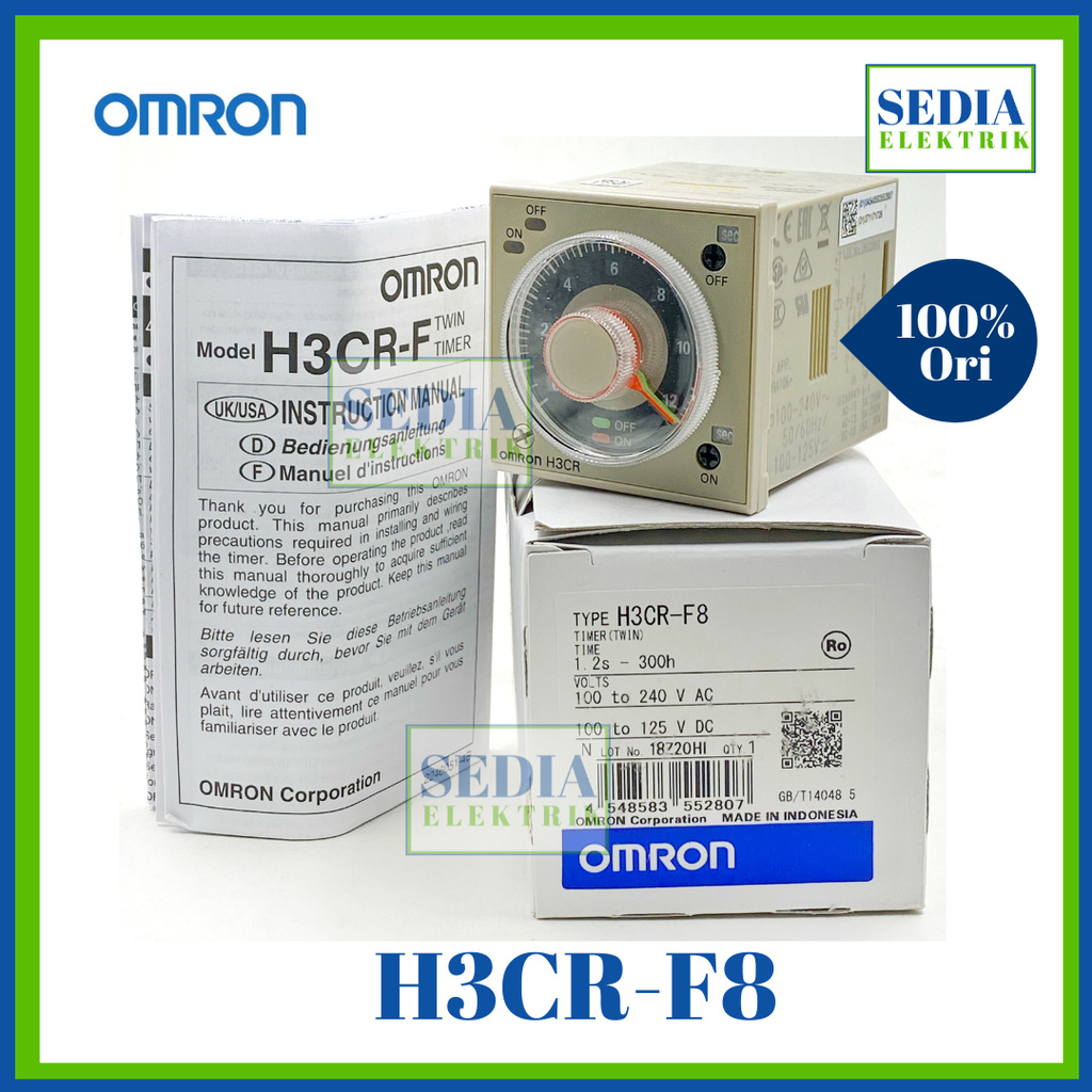 Jual TIMER OMRON H3CR-F8 H3CR F8 H3CRF8 | Shopee Indonesia