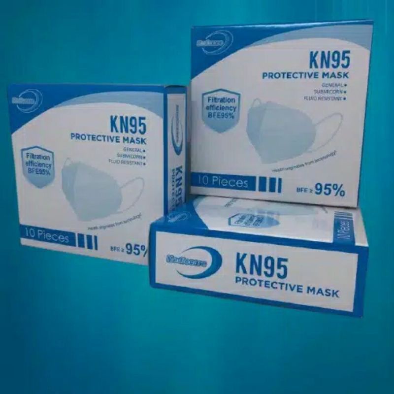 Jual Masker KN95, Masker Kesehatan ,isi 10 pcs | Shopee Indonesia